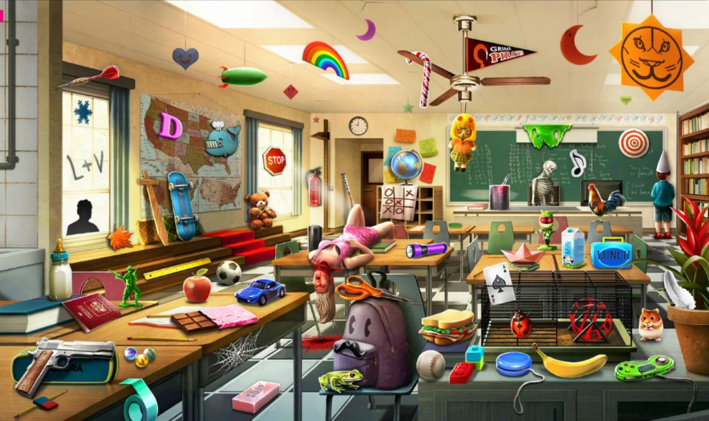 Criminal Case: Case #40: An Elementary Murder - Classroom Hidden ...