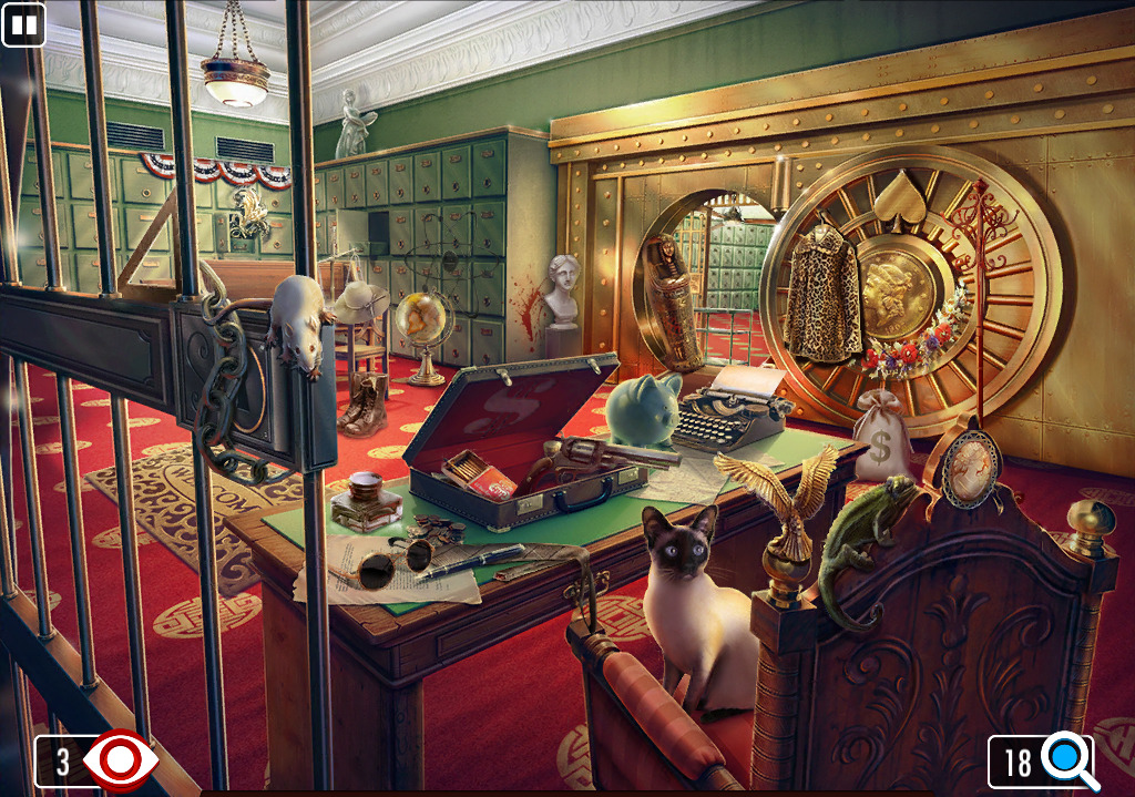 Agent Alice: Episode 3: The Heist - Vault Hidden Objects - Let's help ...