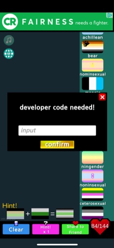 LGBT Flags Merge! Code | Gamers Unite! IOS
