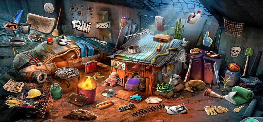 Criminal Case: Case #20: A Deadly Game - Vagrant Shelter Hidden Objects ...