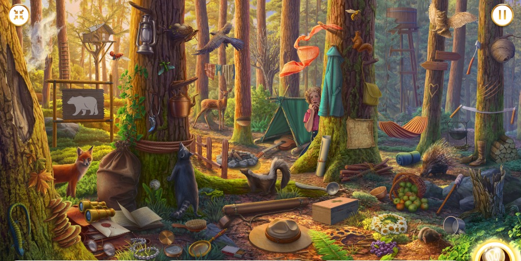 June's Journey: Hidden Objects: Vol. 6, Ch. 25 - Into the Woods - 1350. Deep Forest Hidden ...
