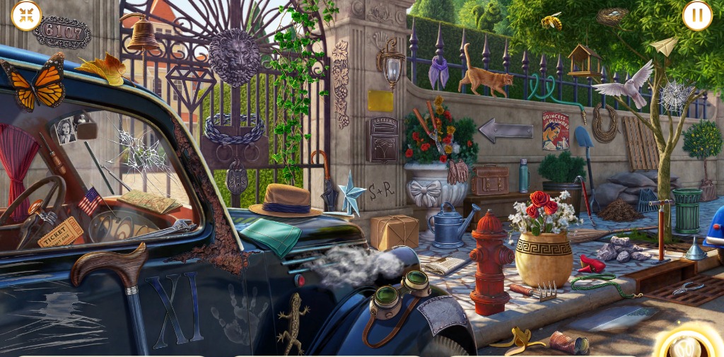 June's Journey: Hidden Objects: Vol. 7, Ch. 2 - The Missing Heiress - 1485. Tiffany's Villa ...